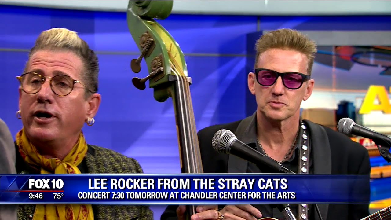 LEE ROCKER (of Stray Cats) - Rock This Town (Arizona Morning; Fox 10 ...