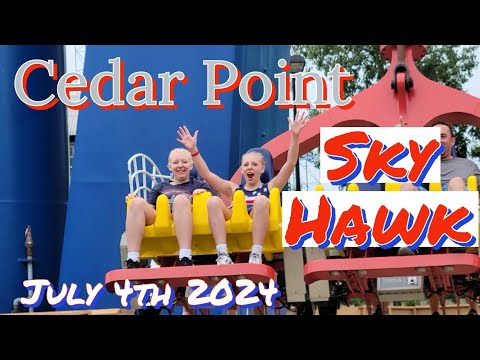 J Birds - Sky Hawk, Cedar Point 7/4/2024 ( Full Video ...