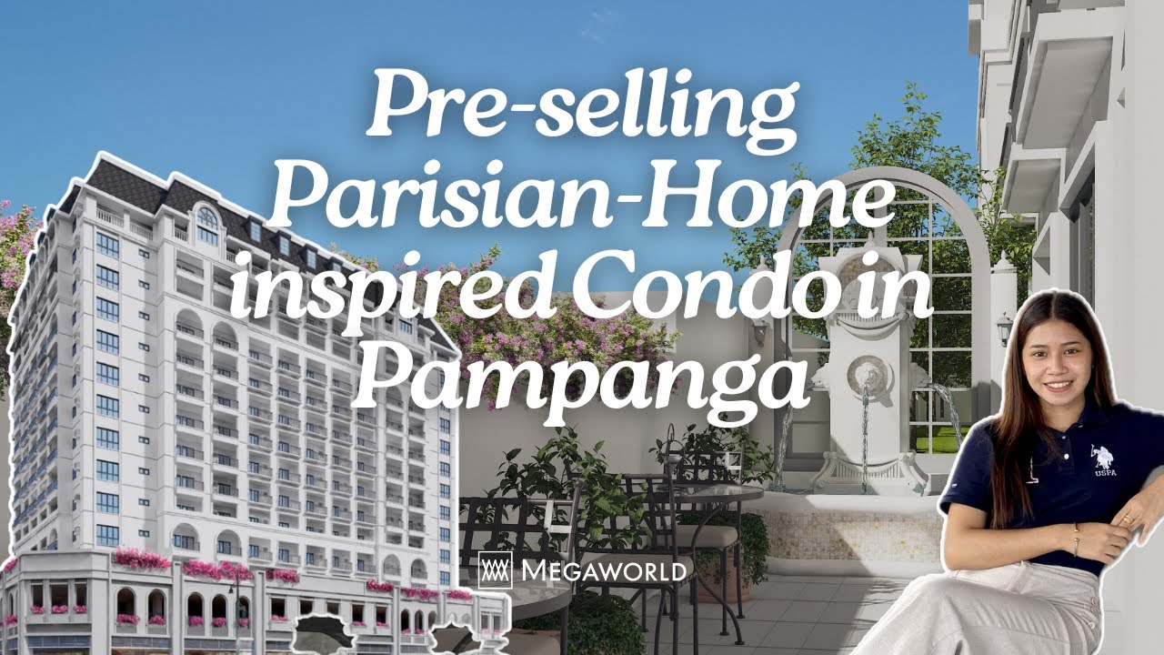 SAINT MARCEL RESIDENCES - CAPITAL TOWN PAMPANGA | PRE-SELLING CONDOMINIUM | Ericha Fabic - YouTube