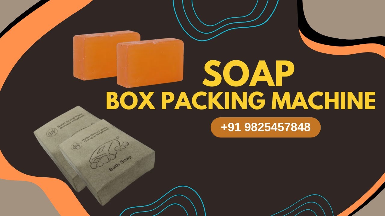 Soap box packing machine #soap #machine #soapbox - YouTube