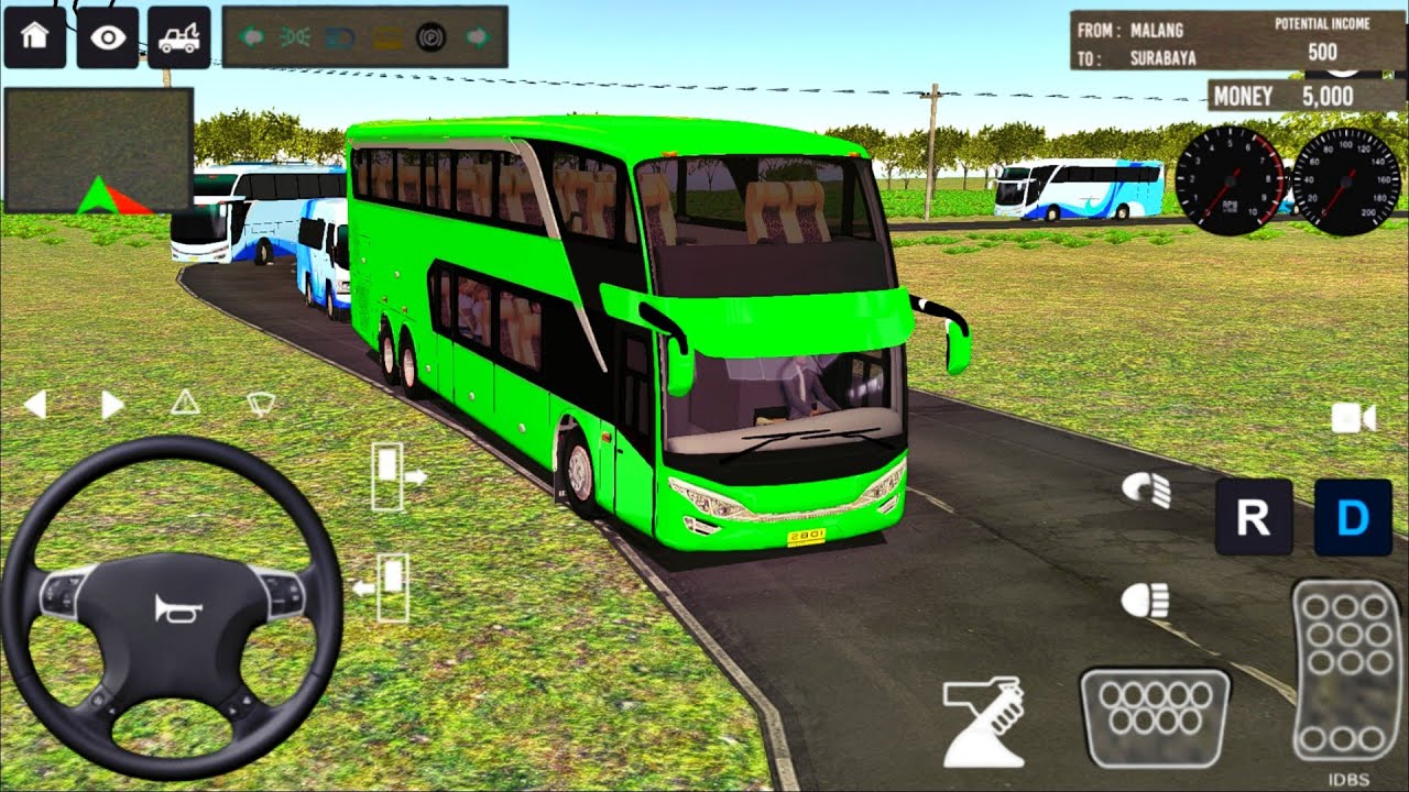 Real Bus Driver Games 2025 - Indonesia City Coach Bus Offroad Driving ...