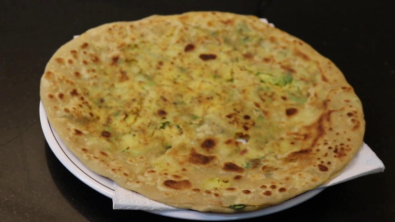 PUNJABI ALOO PARATHA RECIPE - YouTube