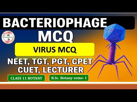 VIRUS MCQ|| BACTERIOPHAGE MCQ || VIROLOGY|| MICROBIOLOGY MCQ|| VIRUS ...