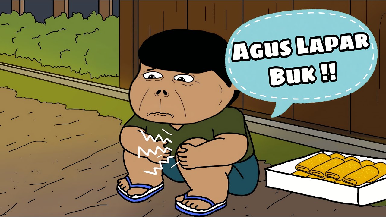 Kompilasi Agus Lapar Buk - Animasi Doracimin - YouTube