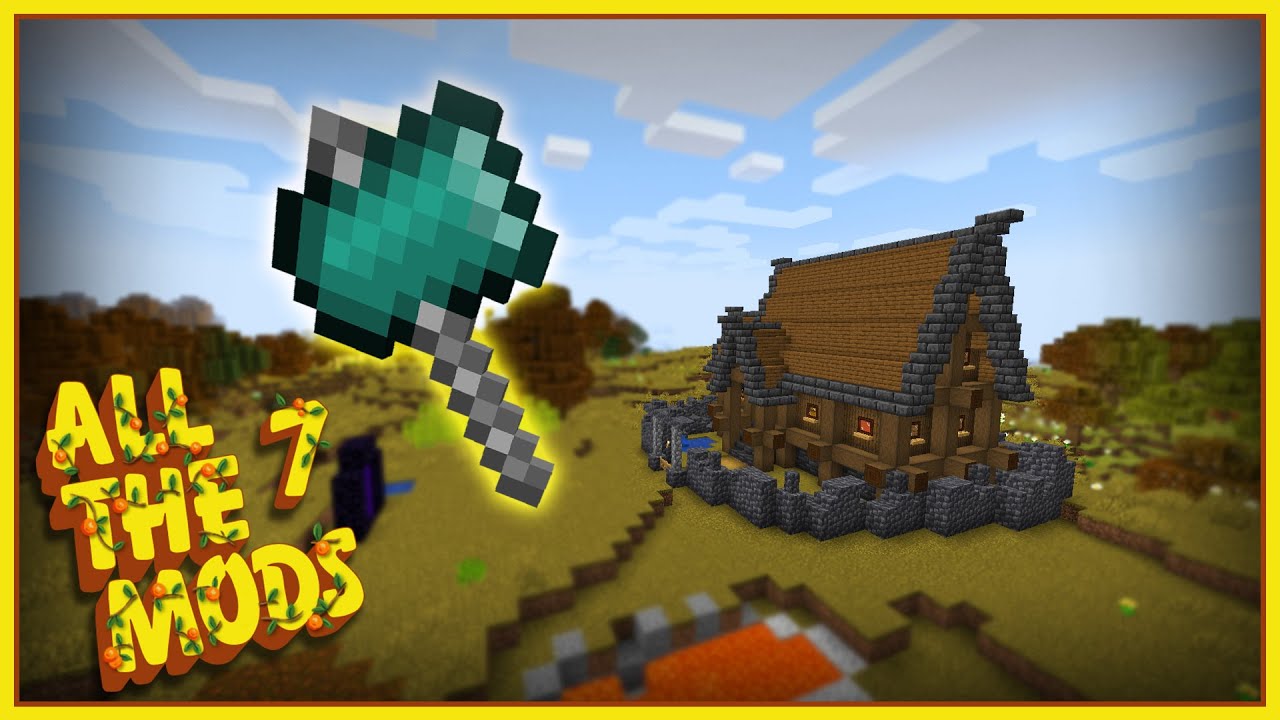 Mining at 9X the Speed of a Pickaxe!! | All the Mods 7 | Forge 1.17.1 ...