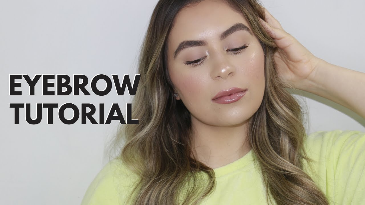 EYEBROW TUTORIAL (BEGINNER FRIENDLY) - YouTube