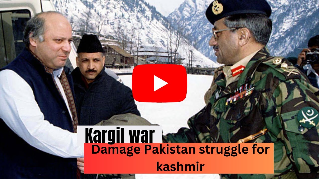 Kargil conflict damage struggle for Kashmir said pakistani PM ...