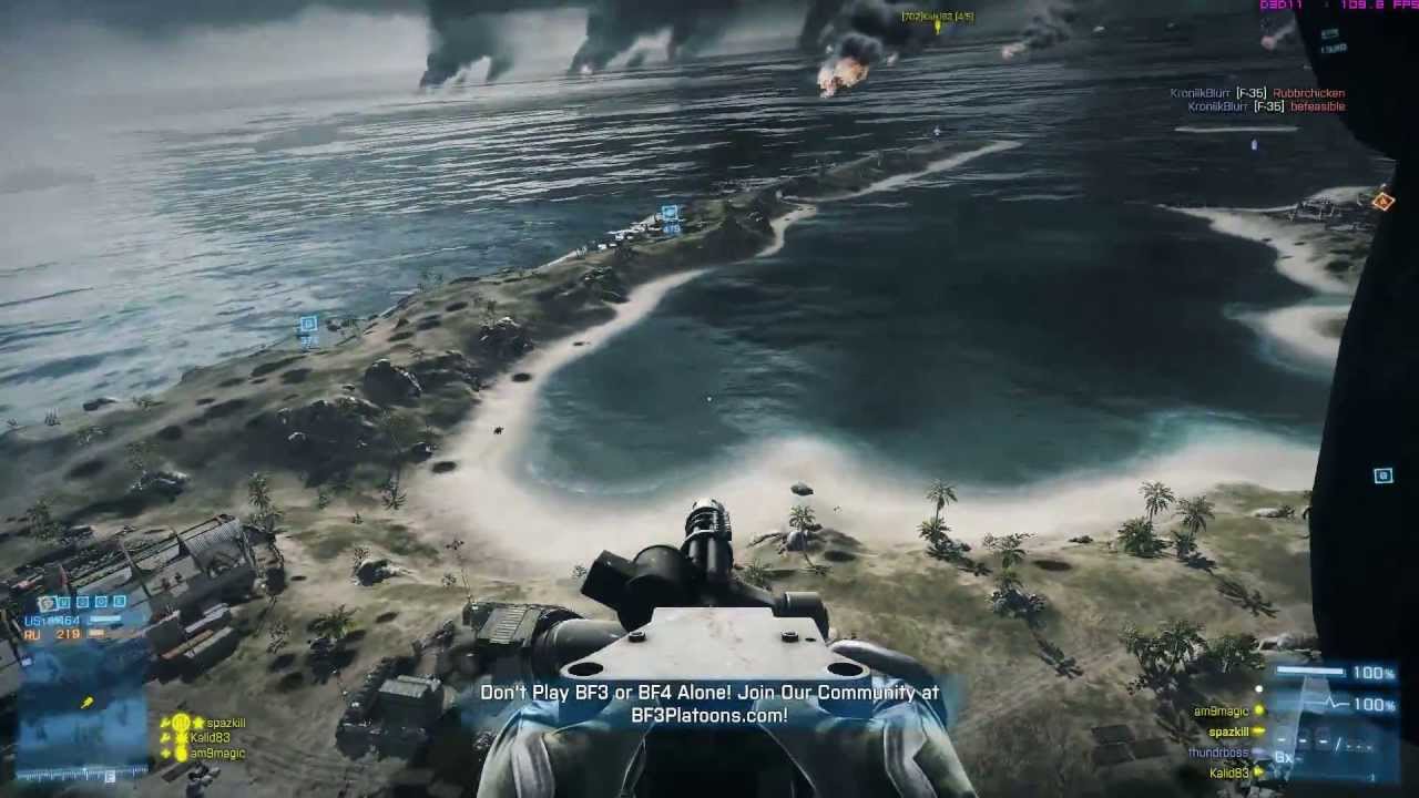 beautiful and scenic Wake Island bf3 - YouTube
