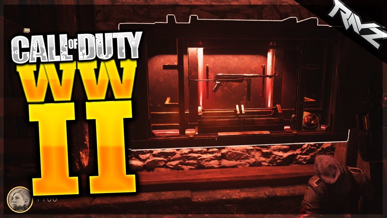 CoD WW2 Zombies Bonus Map Gameplay! Zombies Prologue & Storyline (Call ...