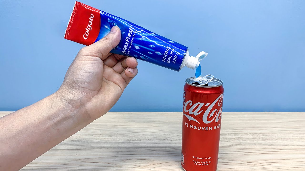 Many people don't know this secret! Mix Coca-Cola with toothpaste and ...
