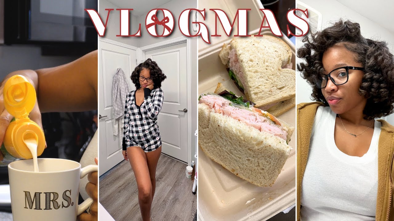 VLOGMAS Day 6 | The BEST Flexi Rod Set + Christmas Pajamas + Coffee ...