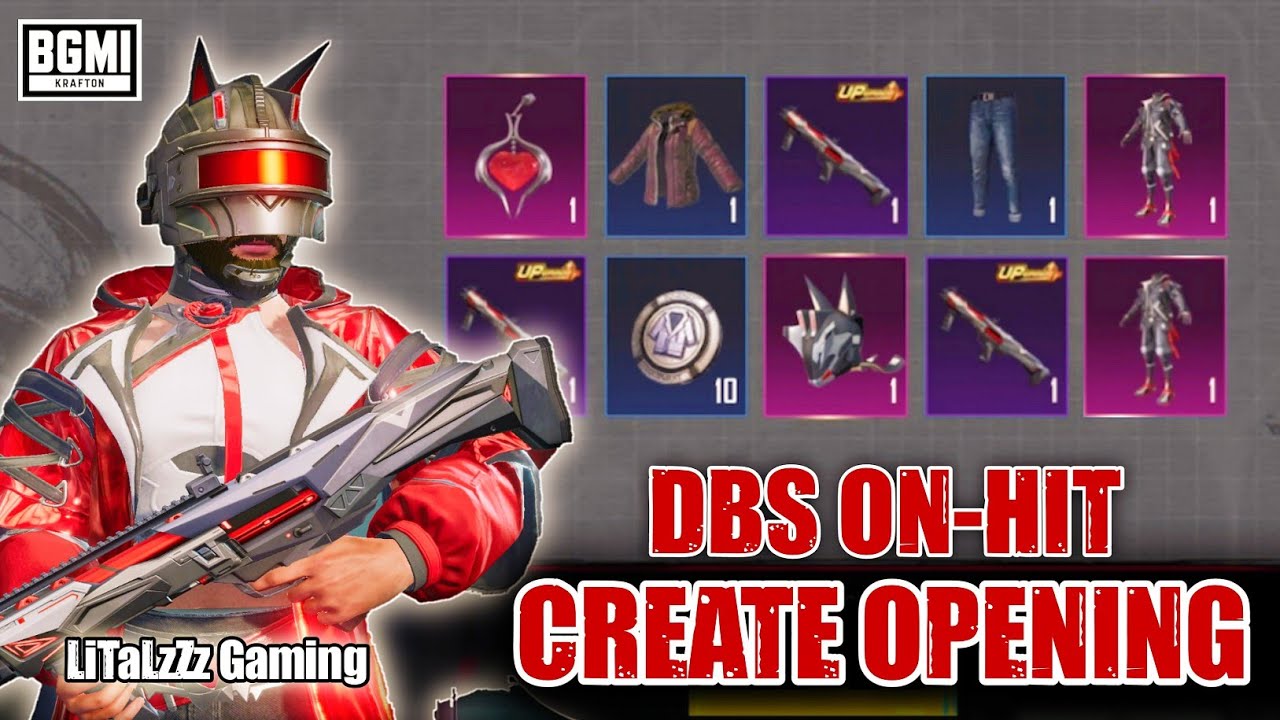 😎FIRST ON-HIT DBS CRATE OPENING IN BGMI - YouTube