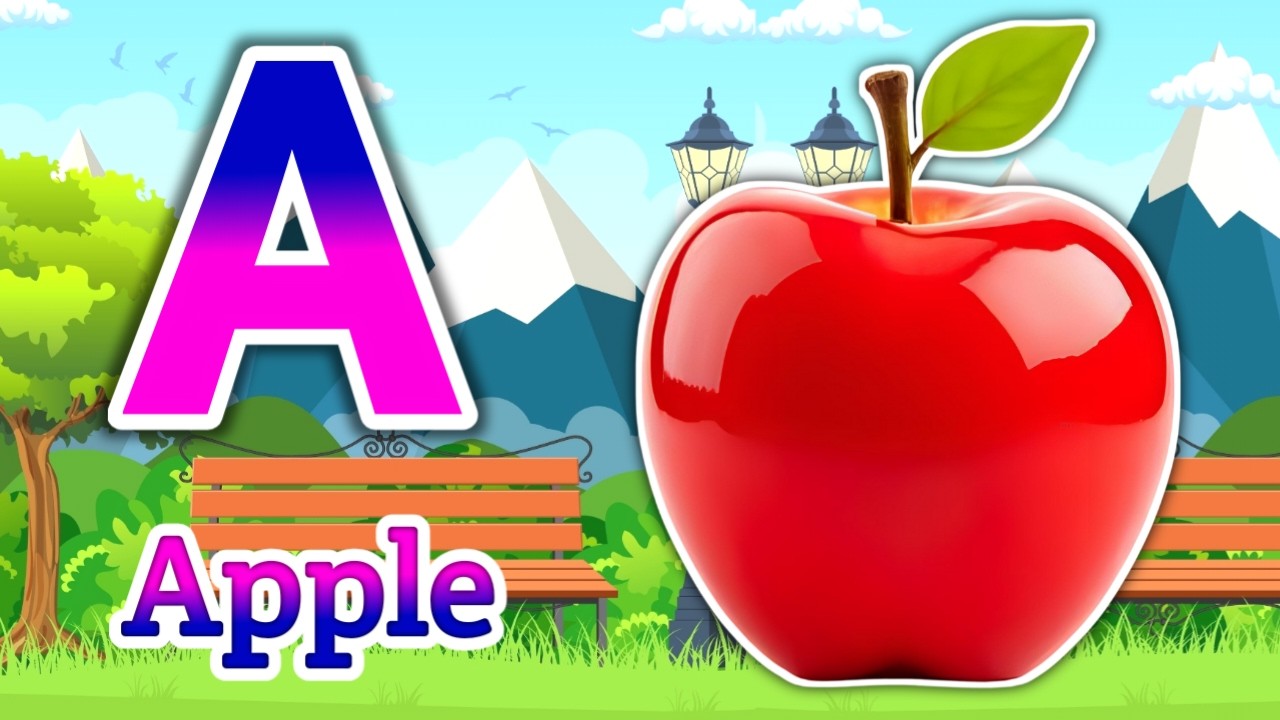 ABCD Magic World 🪄🌈 | Learn A to Z Alphabet Fast 🚀ए फॉर एप्पल 🍎 Fun ABC ...