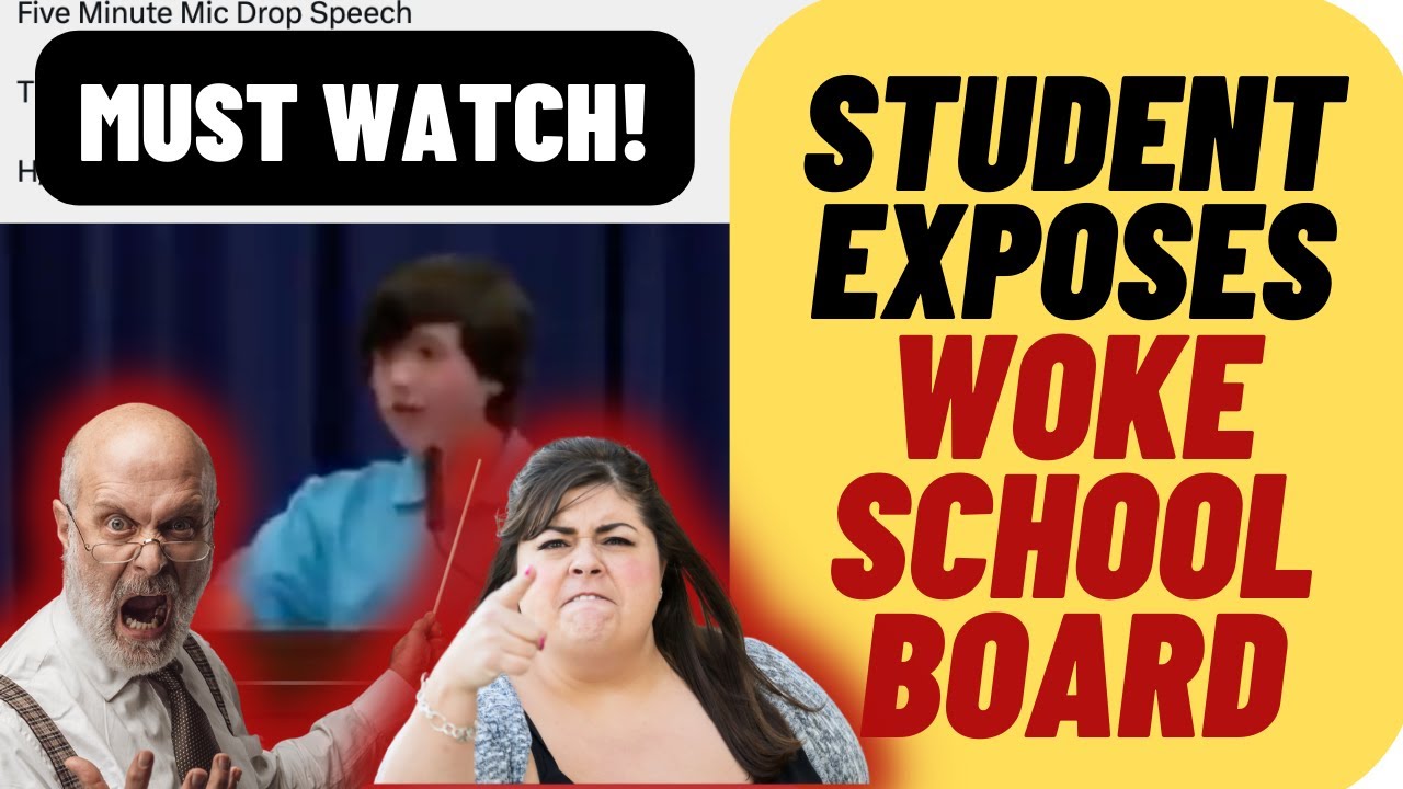 MUST WATCH! Student EXPOSES Woke School Board - YouTube