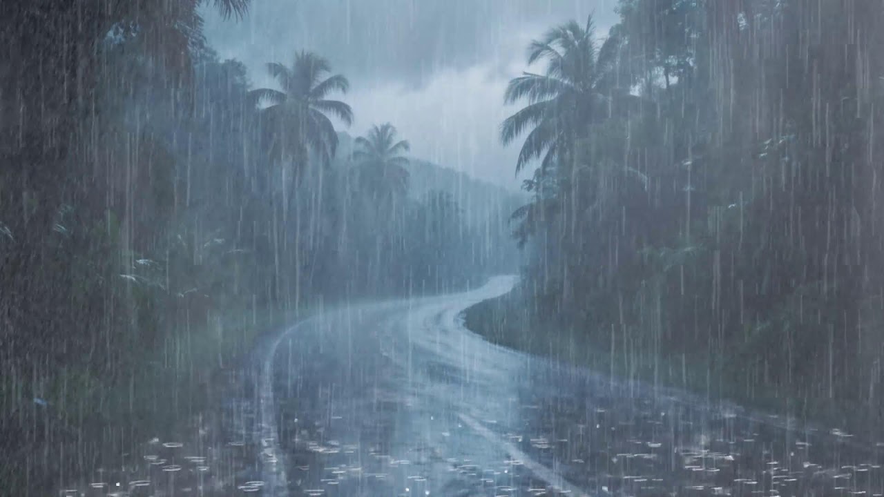 Fall into Sleep Immediately with Dense Rain & Rumbling Thunder Sounds ...