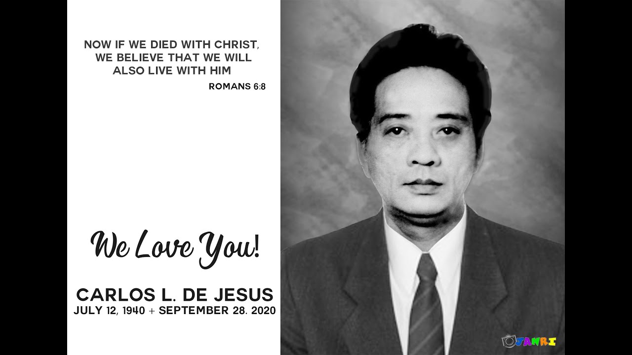 For our Beloved Carlos De Jesus - YouTube