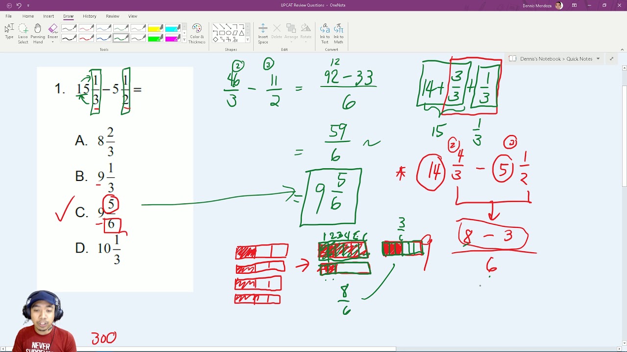 UPCAT College Entrance Test Mathematics Review Part 1 - YouTube