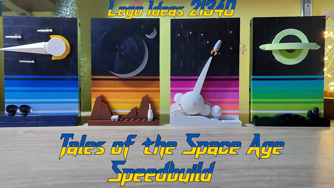Lego Ideas 21340 "Tales of the Space Age" speedbuild - YouTube
