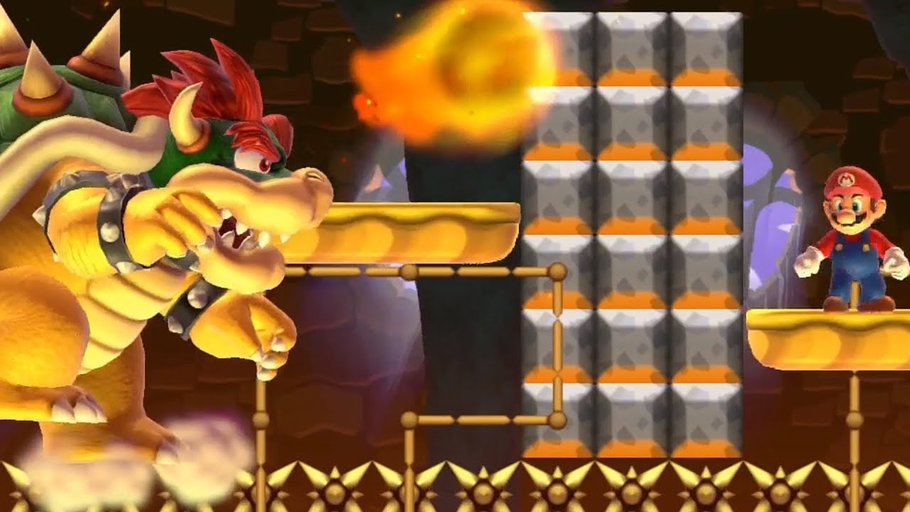 Super Mario Maker 2 🔧 NSMBW Final Boss Remake 🔧 BrysonGodo - YouTube