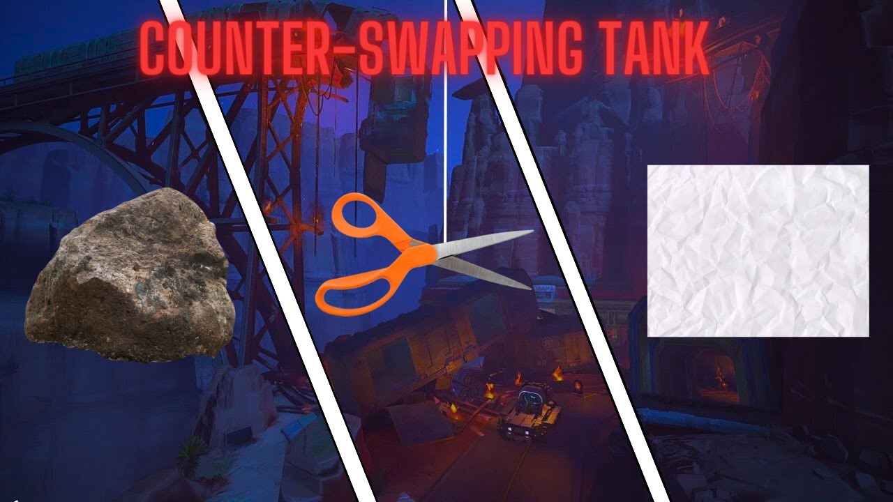 How Counter-Swap Tank matches go in Overwatch 2... - YouTube