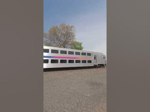 [4K] Middlesex, NJ - Boring NJ Transit #4533 (Bombardier ALP-45DP) with #multilevels #shorts ...