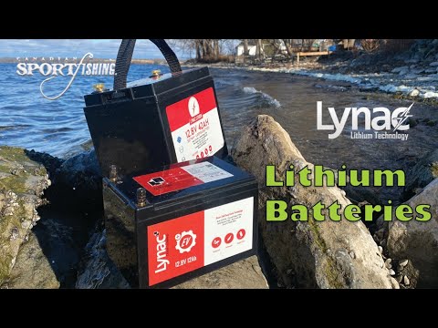 Lynac Lithium Batteries for all water craft electronics. - YouTube