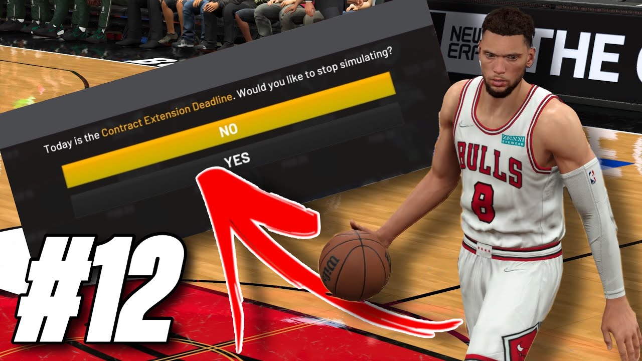 CONTRACT EXTENSION DEADLINE! | KBA EP 12 | NBA 2K22 Interactive ...