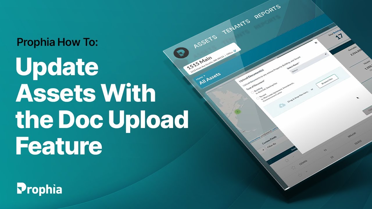 Prophia How To: Update Assets With the Doc Upload Feature - YouTube