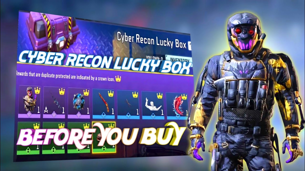 Cyber Recon Lucky box - HS0405 skin - codm s1 Leaks - 10800 cp Giveaway ...
