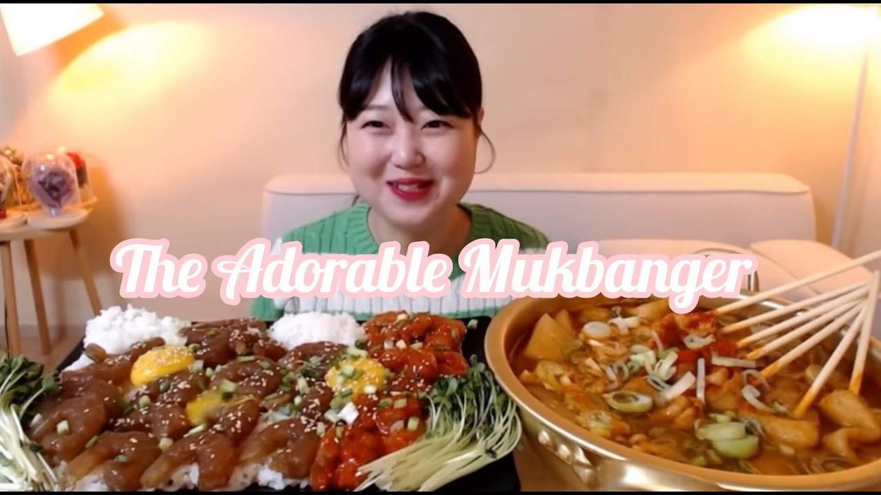 The Adorable Mukbanger - YouTube