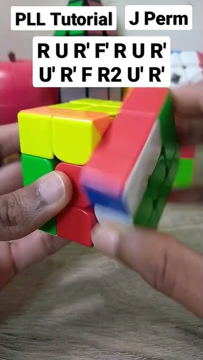 J Perm - PLL Algorithm Tutorial #shorts #algorithm #tutorial - YouTube