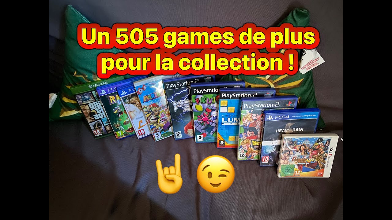 2 VG et une bourse aux jouets et un 505 games ps2 pour la collec ...