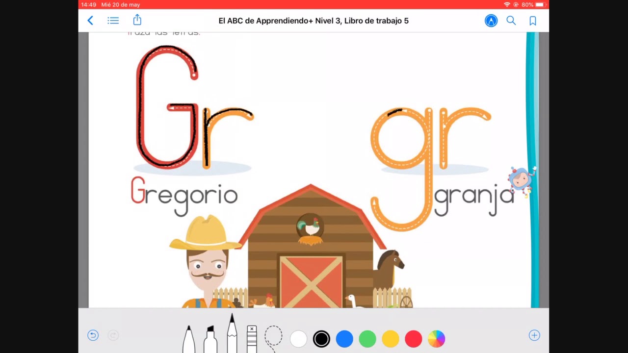 Trazo y sonido de la sílaba Gr – Apprendiendo+ - YouTube