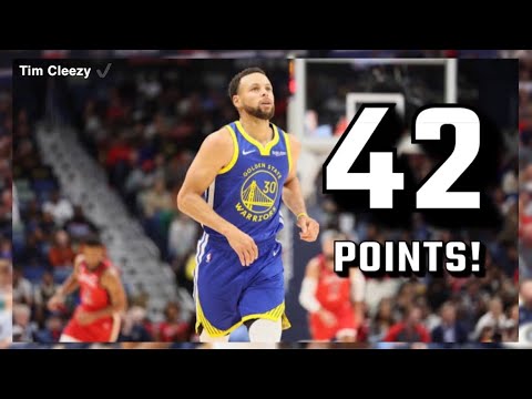 Stephen Curry Full Highlights vs Pelicans (10.30.23) - 42 Pts! 2160p60 - YouTube