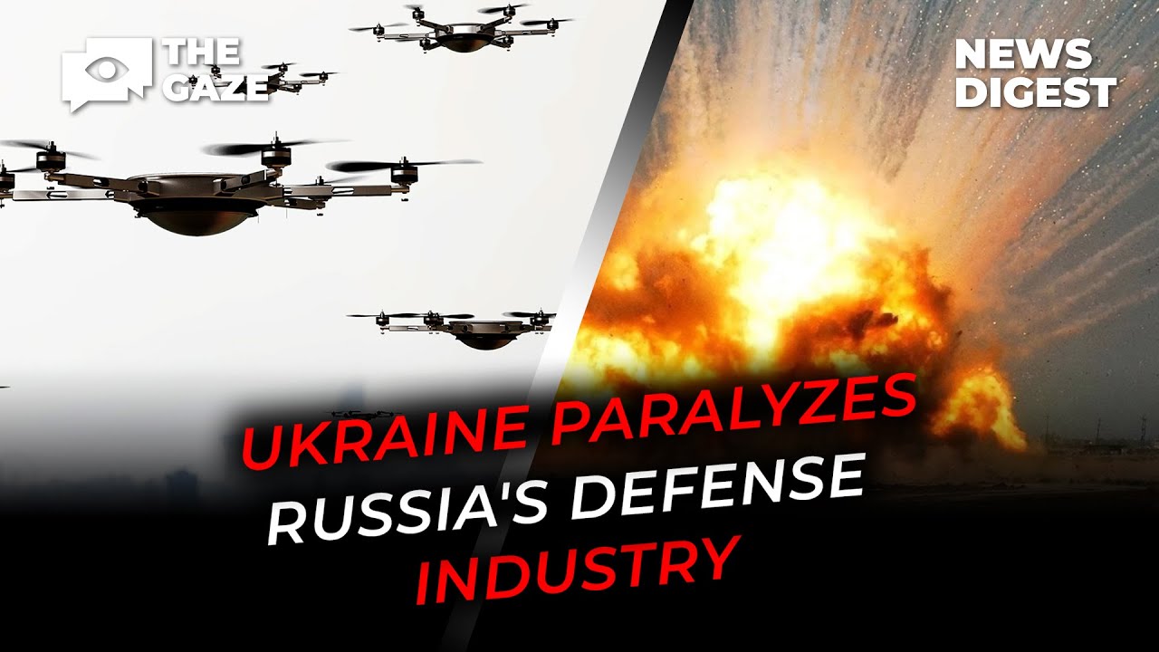 CHAOS in the Kremlin! Ukrainian DRONES destroy strategic OBJECTS of ...