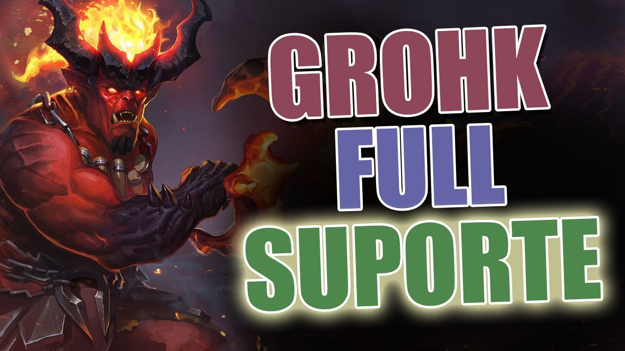 GROHK FULL SUPORTE! - Paladins Ranked Gameplay - YouTube