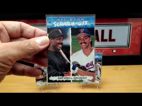 1993 Upper Deck Fun Pack All-Star Scratch Off Sub-Set / Wheel of ...