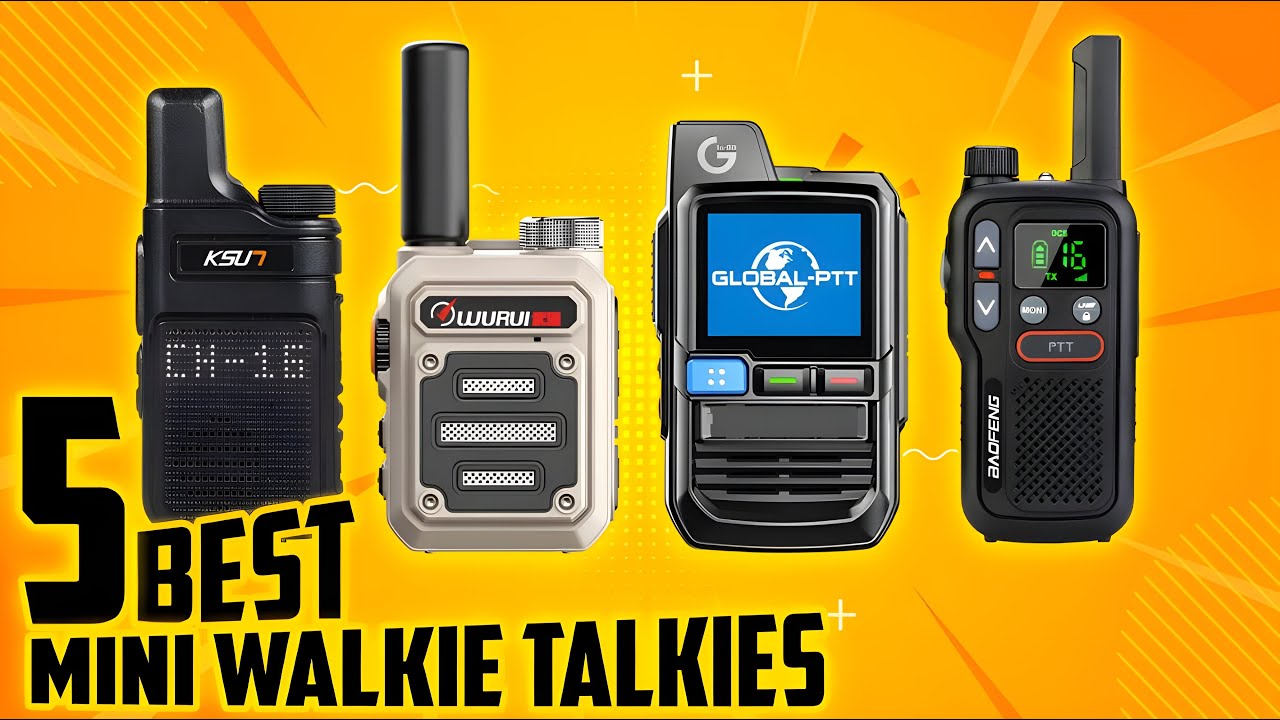 2024's Best Mini Walkie Talkies | Top 5 Picks for On-The-Go ...
