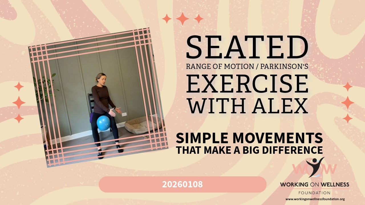 Seated Range of Motion - Parkinson's Exercise with Alex for Jan 8, 2026 ...