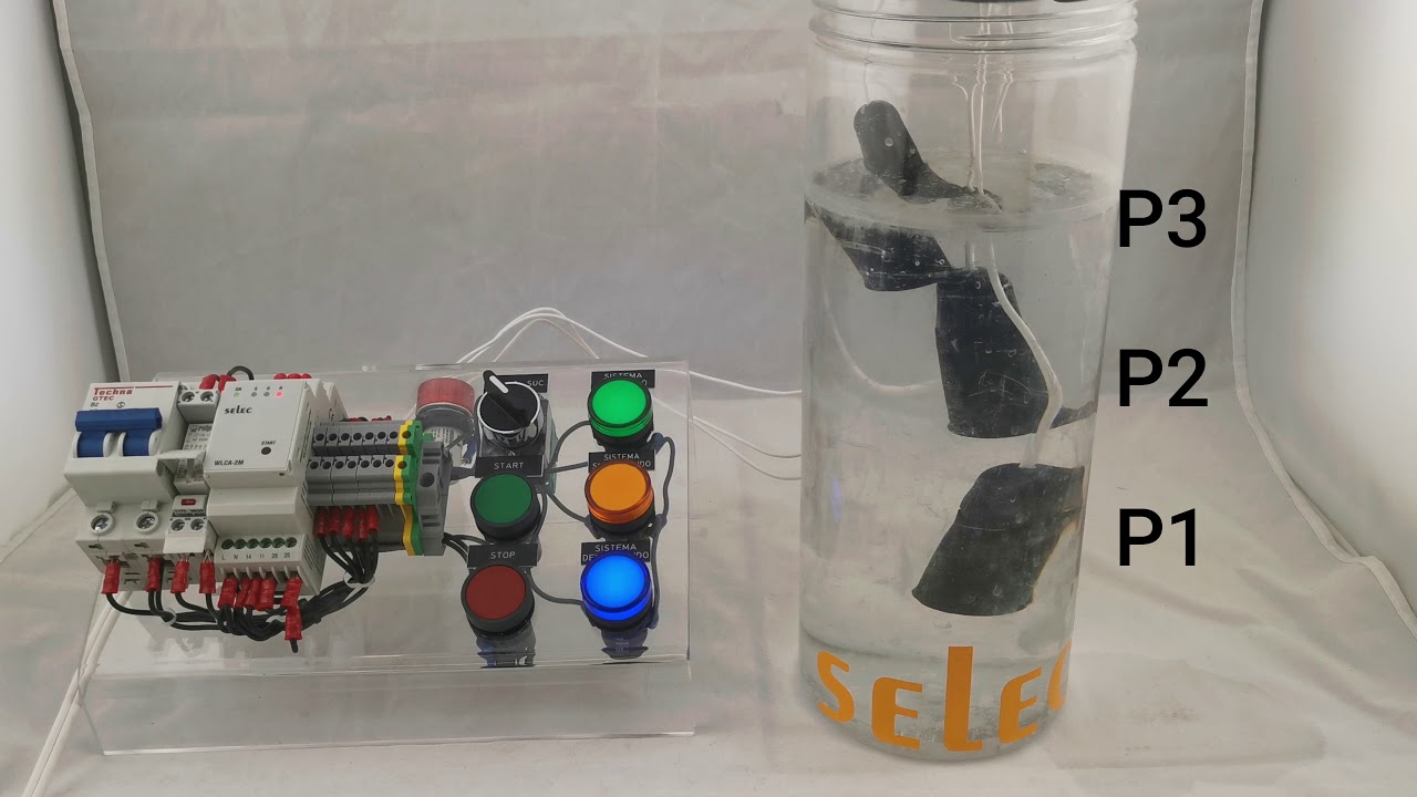 Relevador de Control de Nivel Avanzado, Selec WLCA-2M-U, Demostración ...