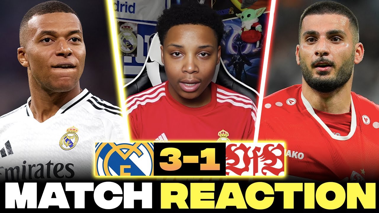 Real Madrid 3-1 Stuttgart | Mbappe & Endrick Score | Courtois MOTM ...