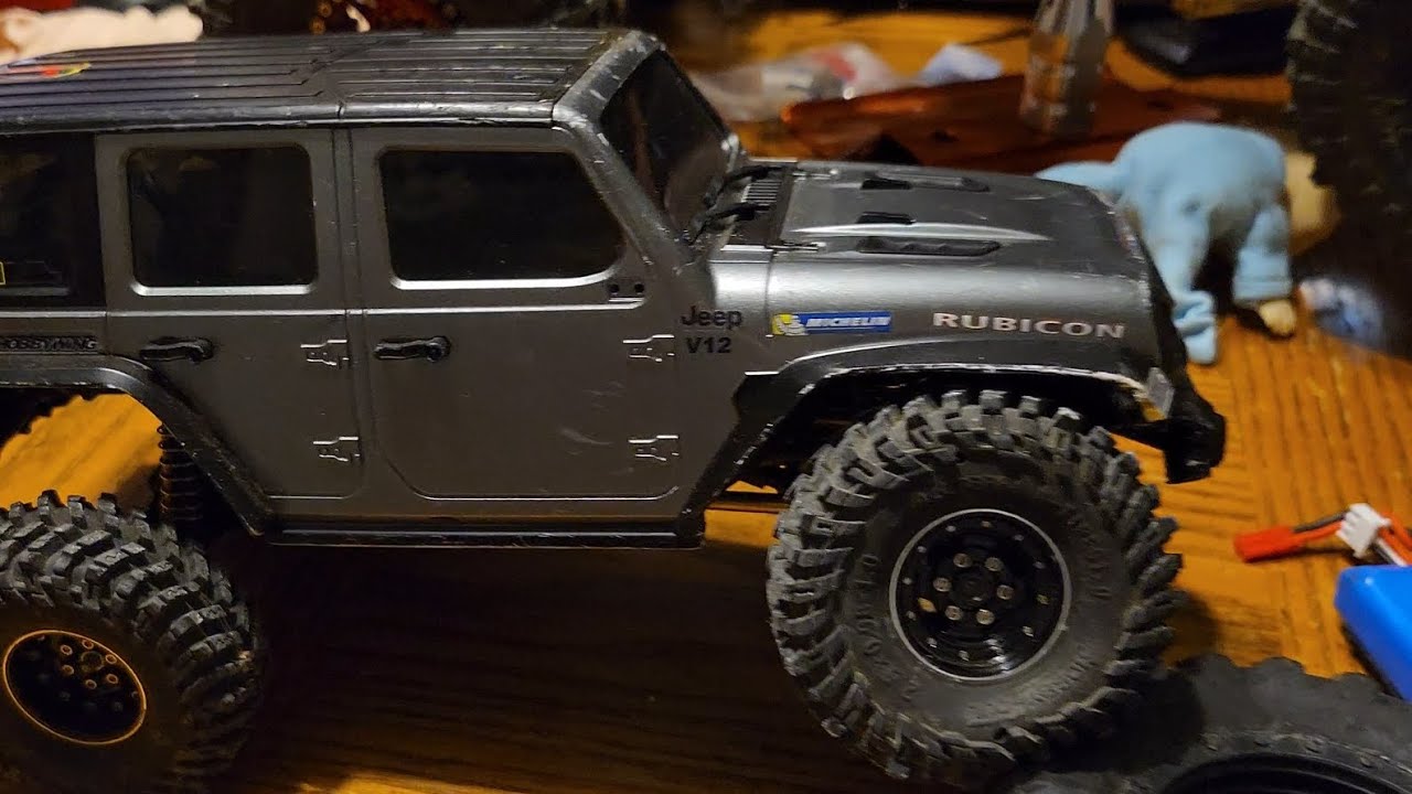 injora 370 motor upgrade and tires.#trx4m - YouTube