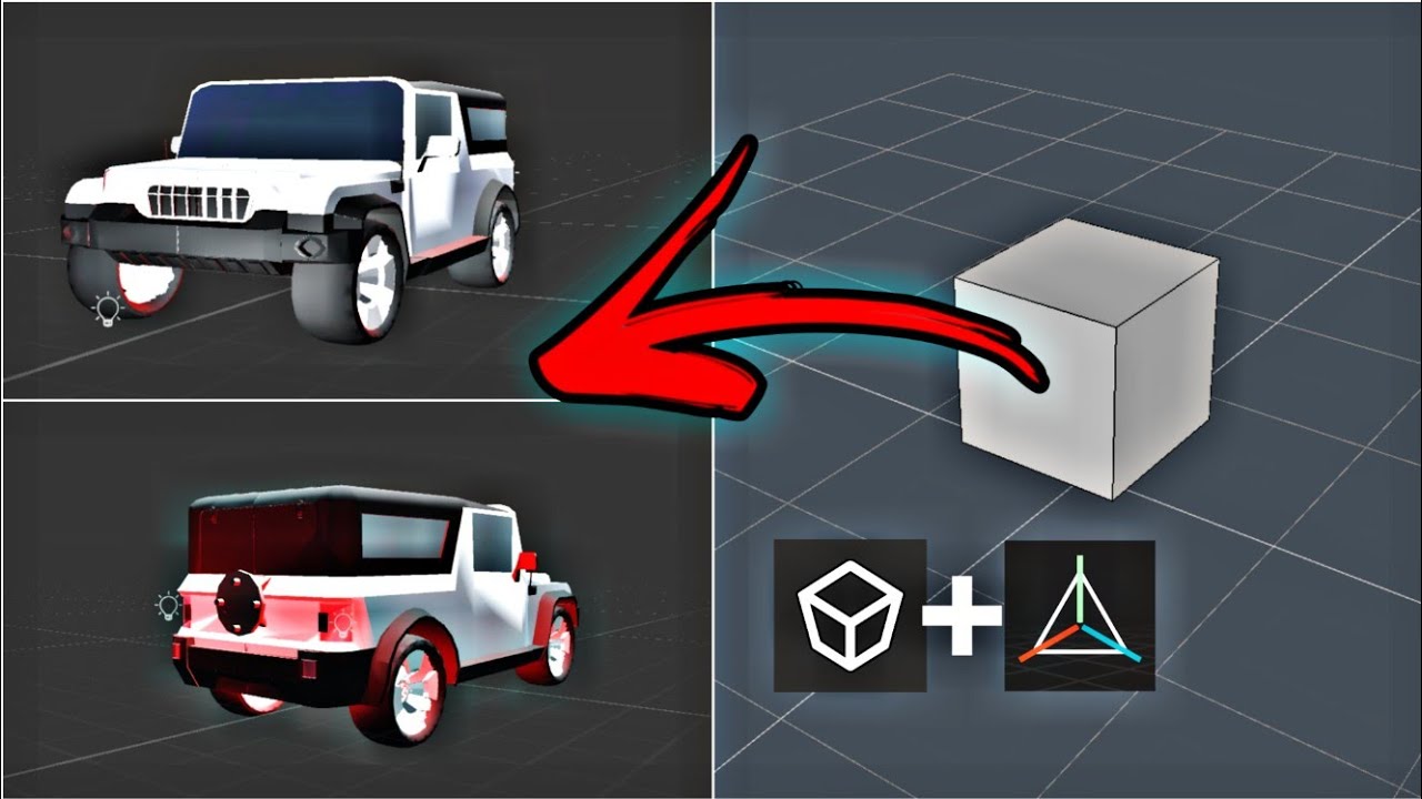 Making of Mahindra THAR (3D Animation Model) 3DWorld || prisma3d and 3D ...