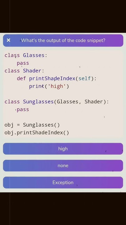 What is the output of following Python Code? #shorts #coding #python #challenge #programming ...