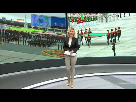 Türkmenistan’da Bağımsızlığın 30  Yılı Coşkuyla Kutlanıyor