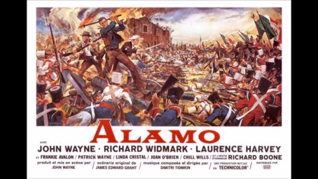The Alamo (1960) - Final Assault Soundtrack by Dimitri Tiomkin - YouTube