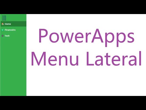 Power Apps: Menu lateral para simplificar a navegação e a experiência ...