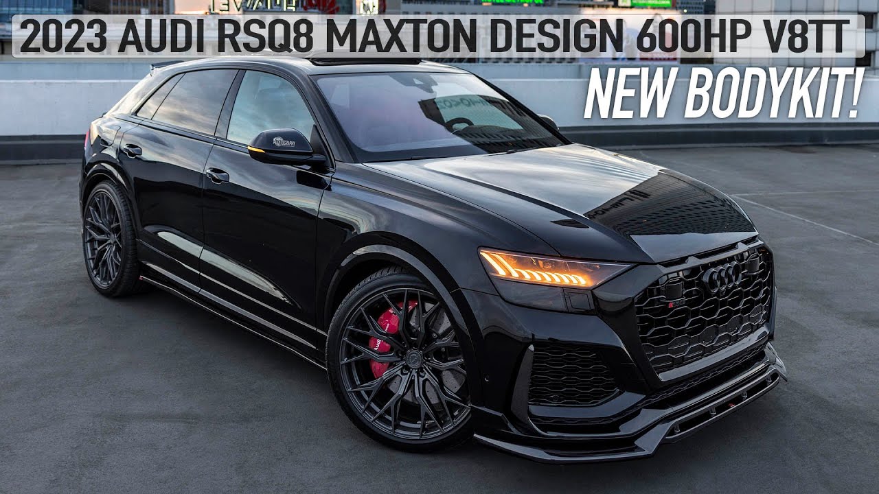 NEW! 2023 AUDI RSQ8 MAXTONDESIGN - V8TT MURDERED OUT BEAST WITH A NEW ...