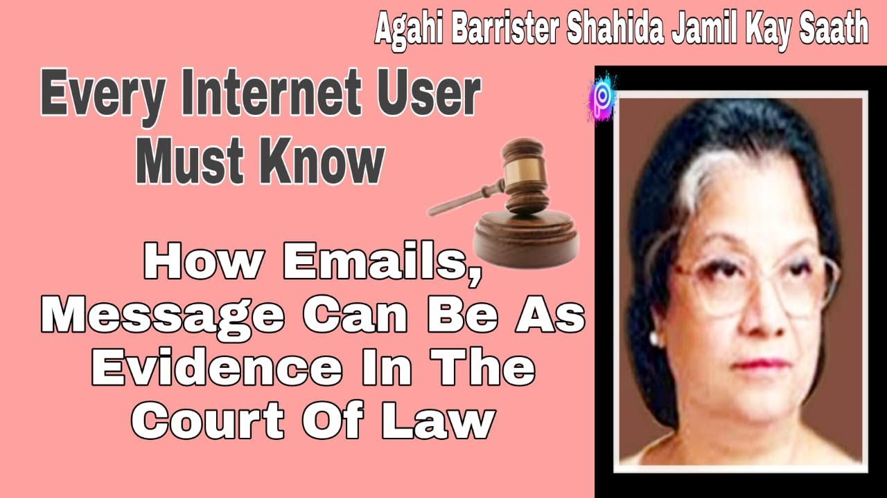 Every Internet User Must Know | Agahi Barrister Shahida Jamil Kay Saath ...