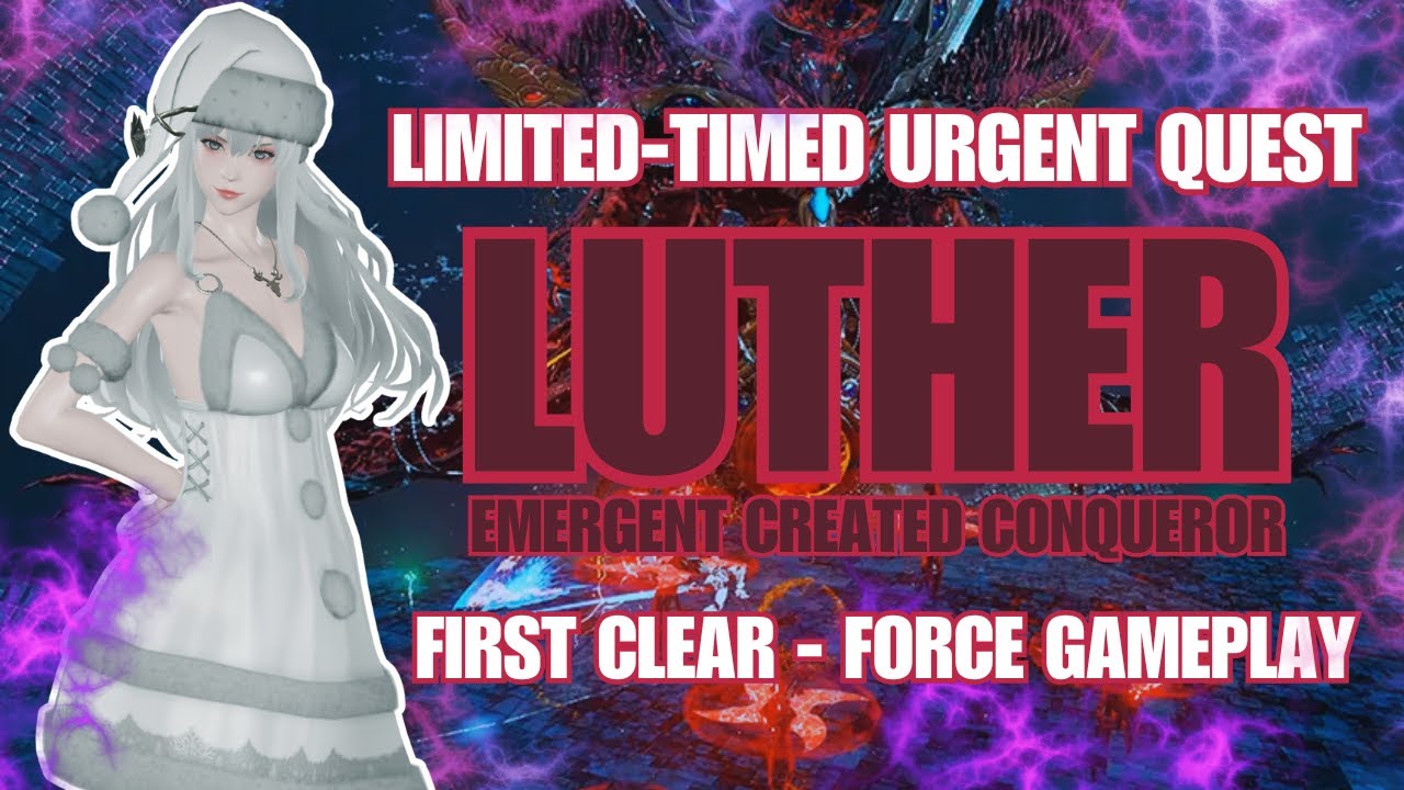 [PSO2:NGS] Luther, Emergent Created Conqueror LTUQ Fo/Te - YouTube